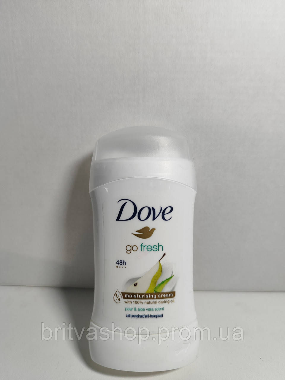 Антиперспирант-стик Dove Pear & Aloe Vera Scent 48H с ароматом груши и ...