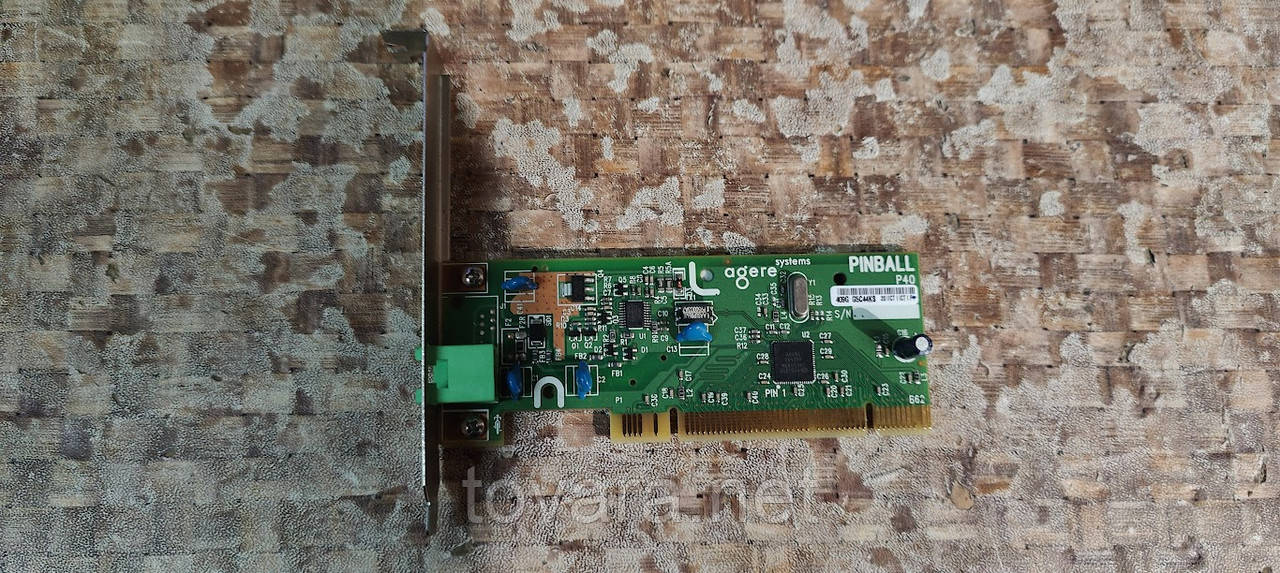 Модем Agere Systems Pinball P40 56K PCI № 231610110: продажа, цена в ...
