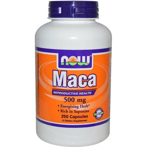 Мака NOW Foods Maca 500 mg 250 Caps (ID#2002031453), цена: 936 ...