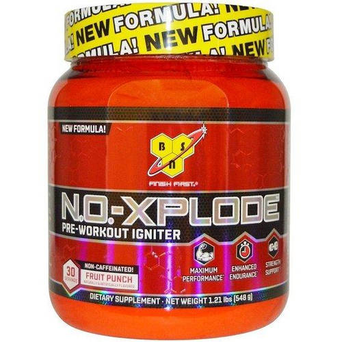 Комплекс до тренування BSN N.O.-Xplode Pre-Workout Igniter 555 g/30 servings/ Fruit Punch NON ...