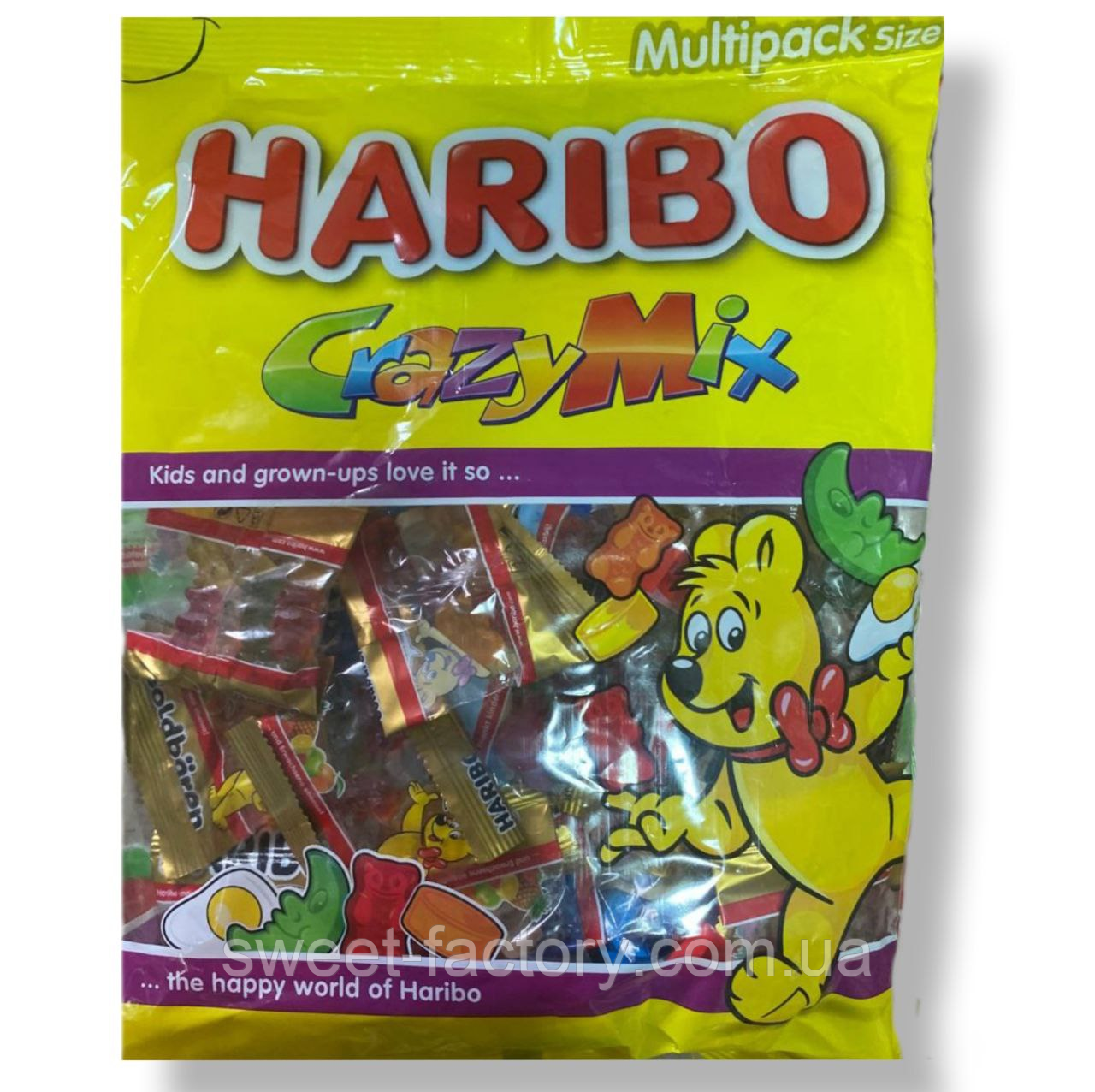 Жувальні цукерки Haribo Crazy Mix 550g: продаж, ціна у Чернігові ...