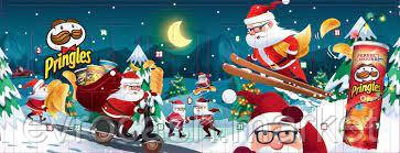 Адвент календар чипси Прінглс Chipsy Pringles Advent Calendar Santa ...