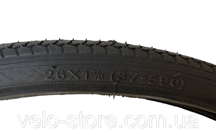 Покрышка 26 1 3/8 (37-590) Deestone. Велосипедная покрышка 26 1 3/8 (37-590). Покрышка для ...