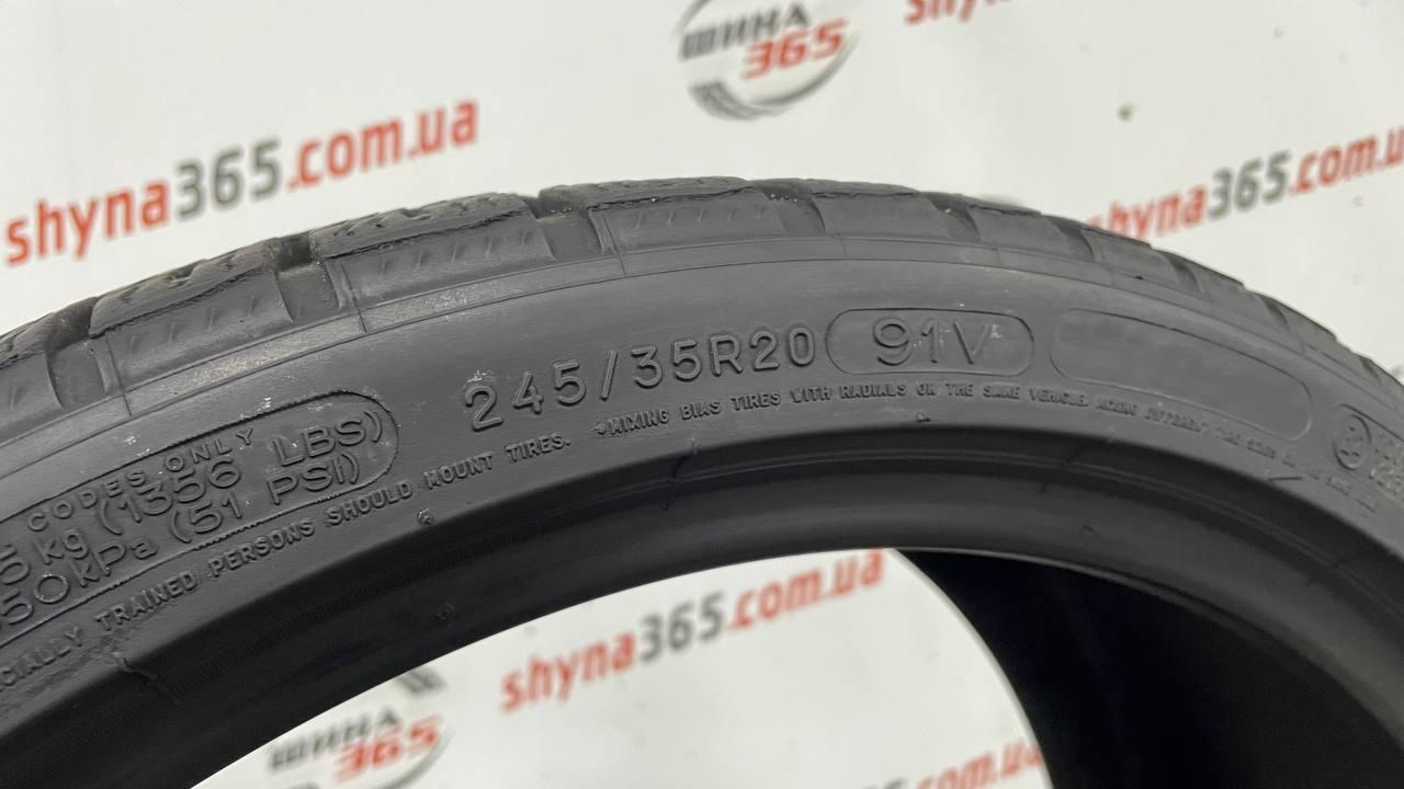 Шины Б/У зимова 245/35 R20 MICHELIN PILOT ALPIN PA4 7mm (ID#2003097391 ...