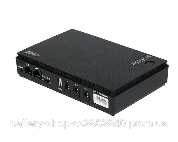 ИБП для роутера (5V/9V/12V) модема, маршрутизатора, видеокамер ...