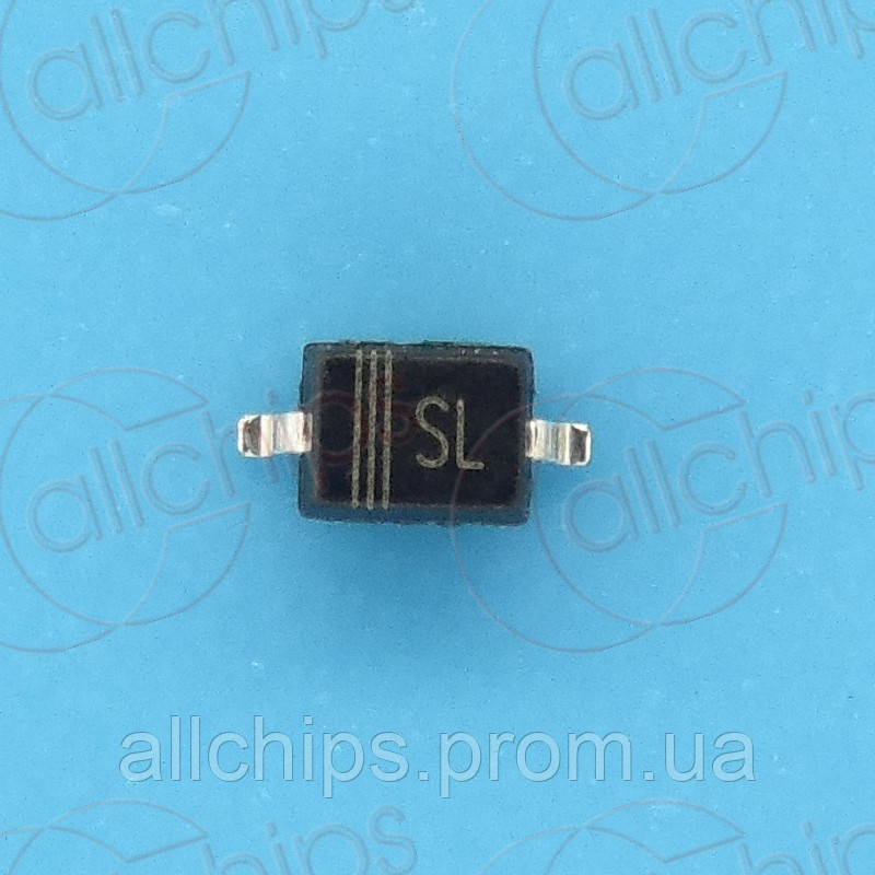 50шт Діод SL Шотткі SL S4 1А 40В B5819WS 1N5819WS SOD323: продаж, ціна ...