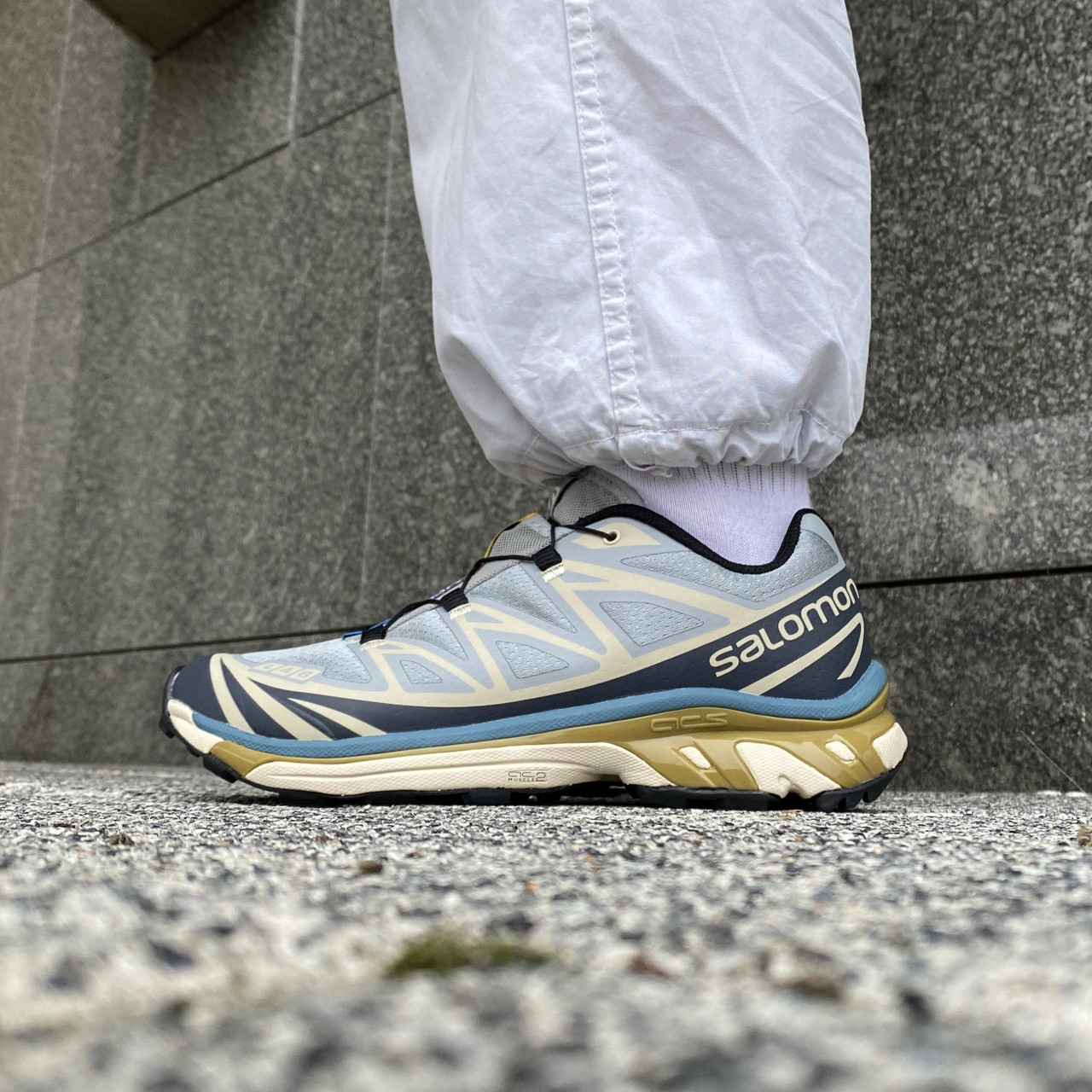 Кроссовки Salomon XT-6 Dover Grey Blue, женские кроссовки, мужские ...