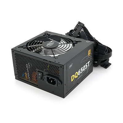 Блок питания DeepCool DA500 80PLUS Bronze 500W, 12cm, Black, 150×140× ...