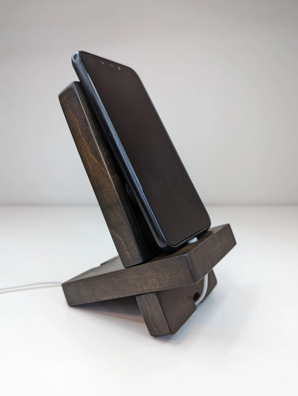 Деревянный держатель для телефона подставка под телефон портативная ...