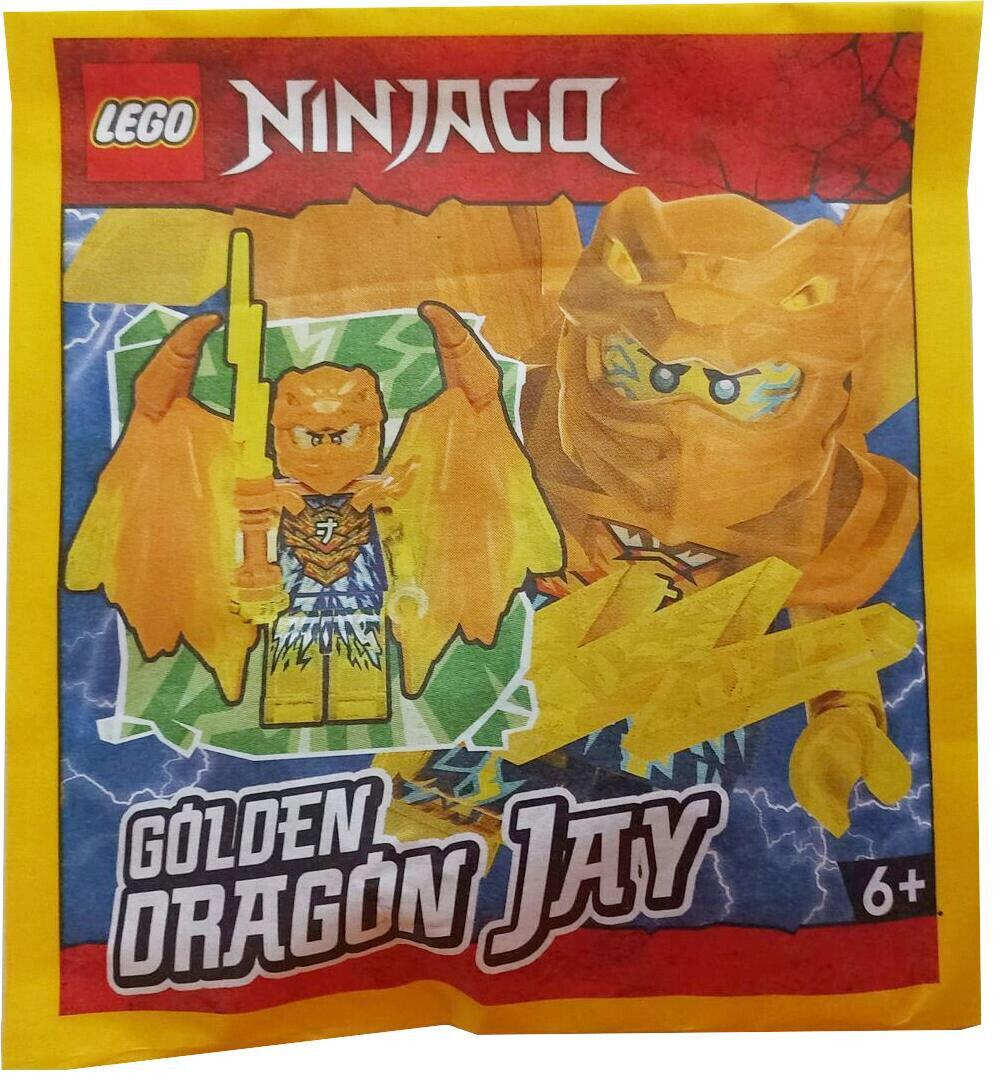 Lego Ninjago Golden Dragon Jay: ексклюзивна міні фігурка колекційна конструктор Золотий Дракон ...