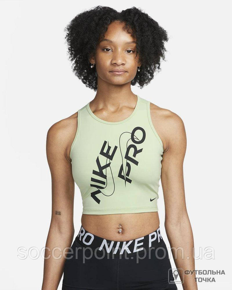 Майка жіноча Nike Pro Dri-FIT FB5261-343 (FB5261-343). Жіночі спортивні майки. Спортивний ...