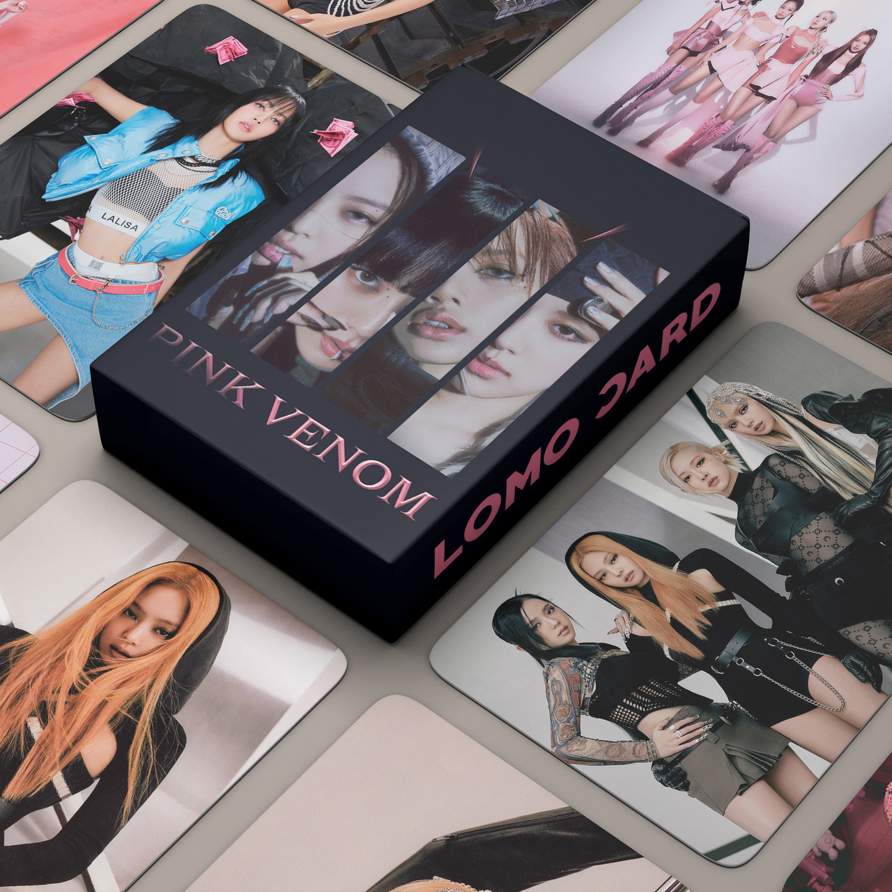 Ломо Карты Lomo Card Blackpink Pink Venom 50 штук ® (ID#2004578098 ...