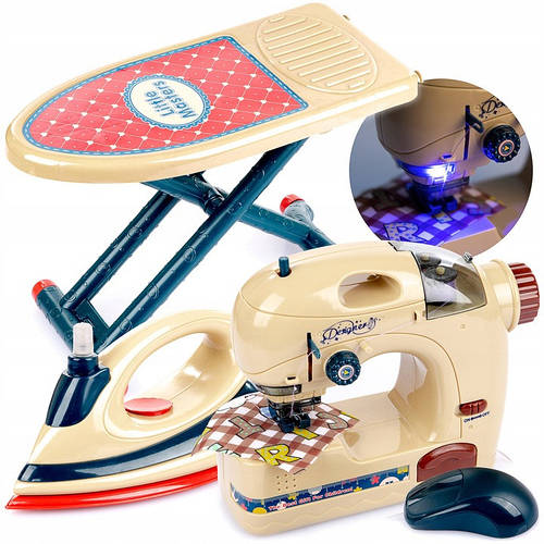 ШВЕЙНАЯ МАШИНА, УТЮГ, ГЛАДИЛЬНАЯ ДОСКА ДЛЯ ДЕТЕЙ (ID#2004738646), цена ...