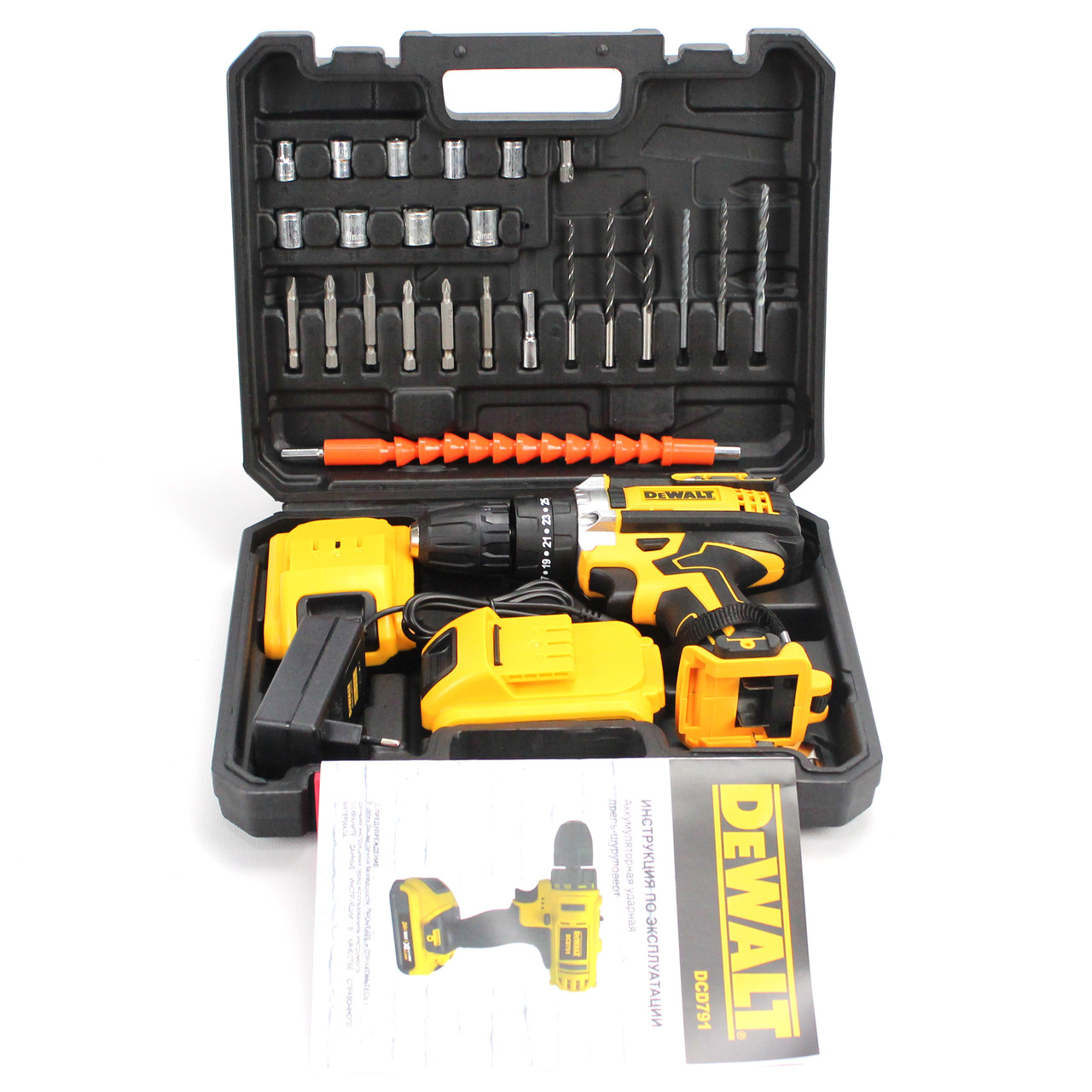 Купить Ударный шуруповерт DeWALT DCD791 (24V, 6AH). Аккумуляторный ...