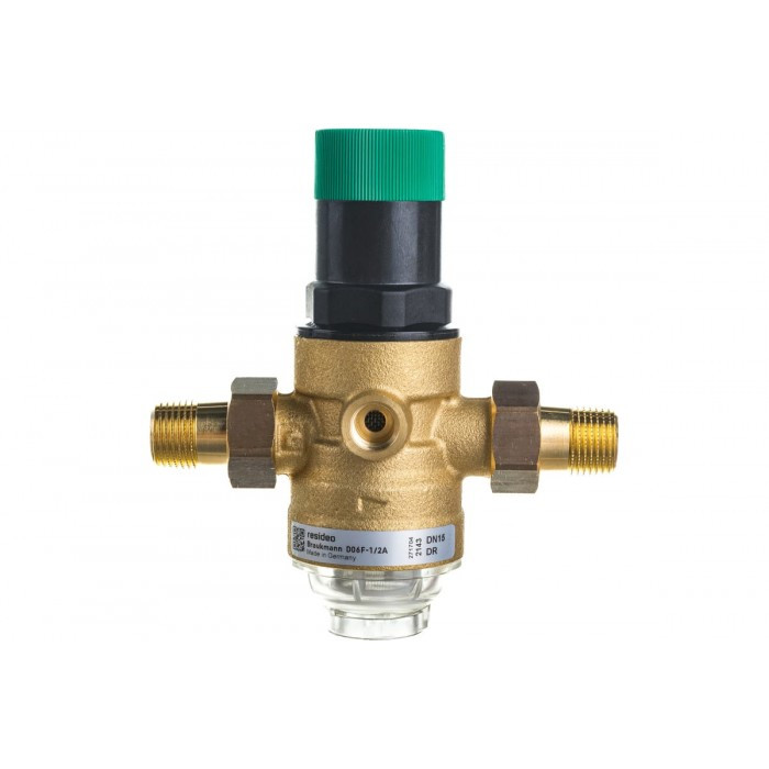 Редуктор давления воды Honeywell Resideo Braukmann D06F-1/2A DN15 PN16 40°C купить | Магазин SanPid