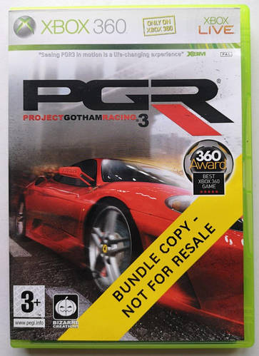 Project Gotham Racing 3 Bundle C-opy, Б/У, английская версия - диск для ...