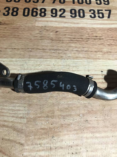 Шланг трубка турбины бмв bmw ф F01/06/07/10/15/20/25/30/32/34/ е E70/84 ...