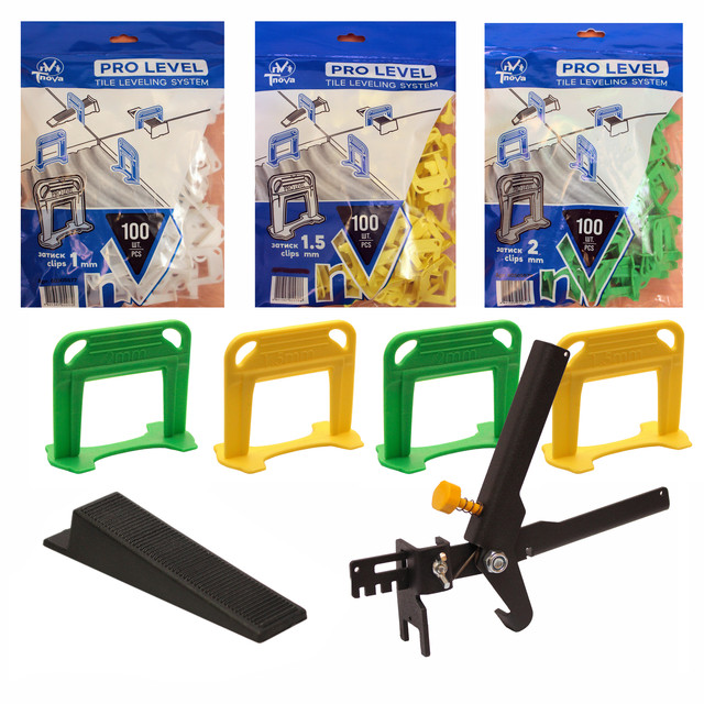 Система вирівнювання плитки Pro level в Дніпрі від компанії "Т-Нова".