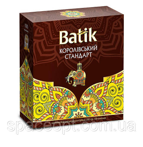 Чай Batik чорний Королівський Стандарт цейлонський пакетований 100*2 г (ID#1262212976), ціна ...