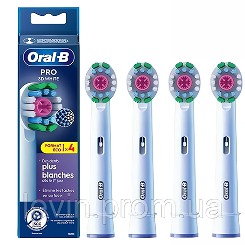 Насадки на зубні щітки Oral b 3D White Clean Maximiser EB18PRB (4 шт ...