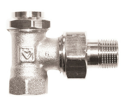 Вентиль радіаторний відсічний (кутовий) Ду 15 HERZ-RL-5 1392401: продаж ...