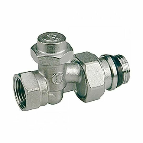 Вентиль радіаторний відсічний (прямий) Ду 20 R715X034 GIACOMINI: продаж ...