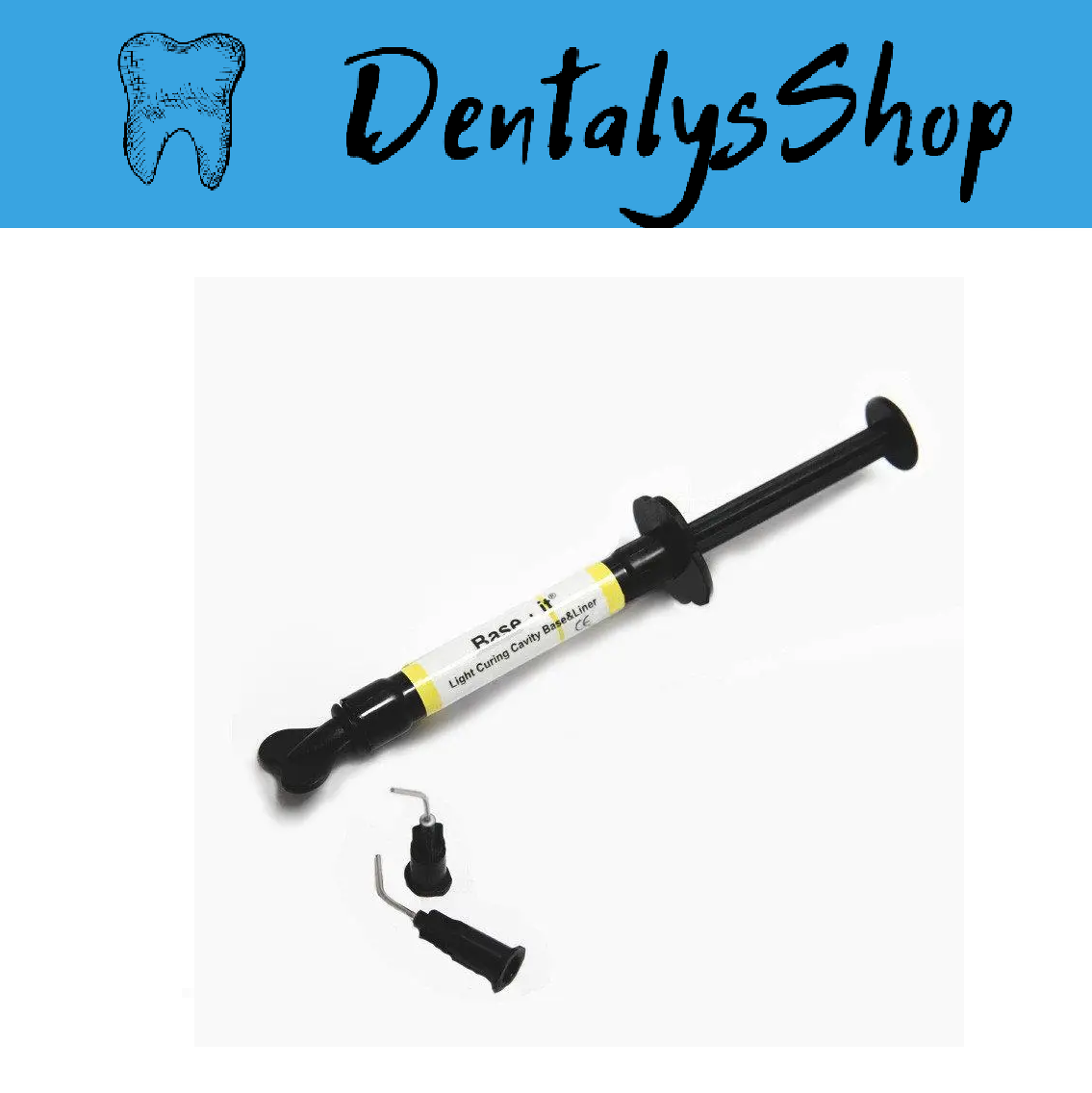 Base It (Бейз Іт), шприц 2г, прокладочний стоматологічний матеріал ...