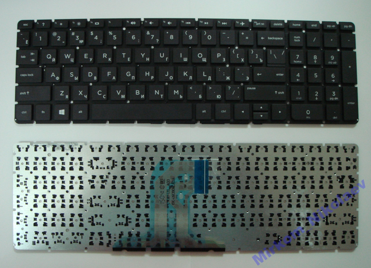 Клавіатура HP Probook 250 G5, 255 G5; Pavilion 15-AF, 15-AY, 15-BA ...