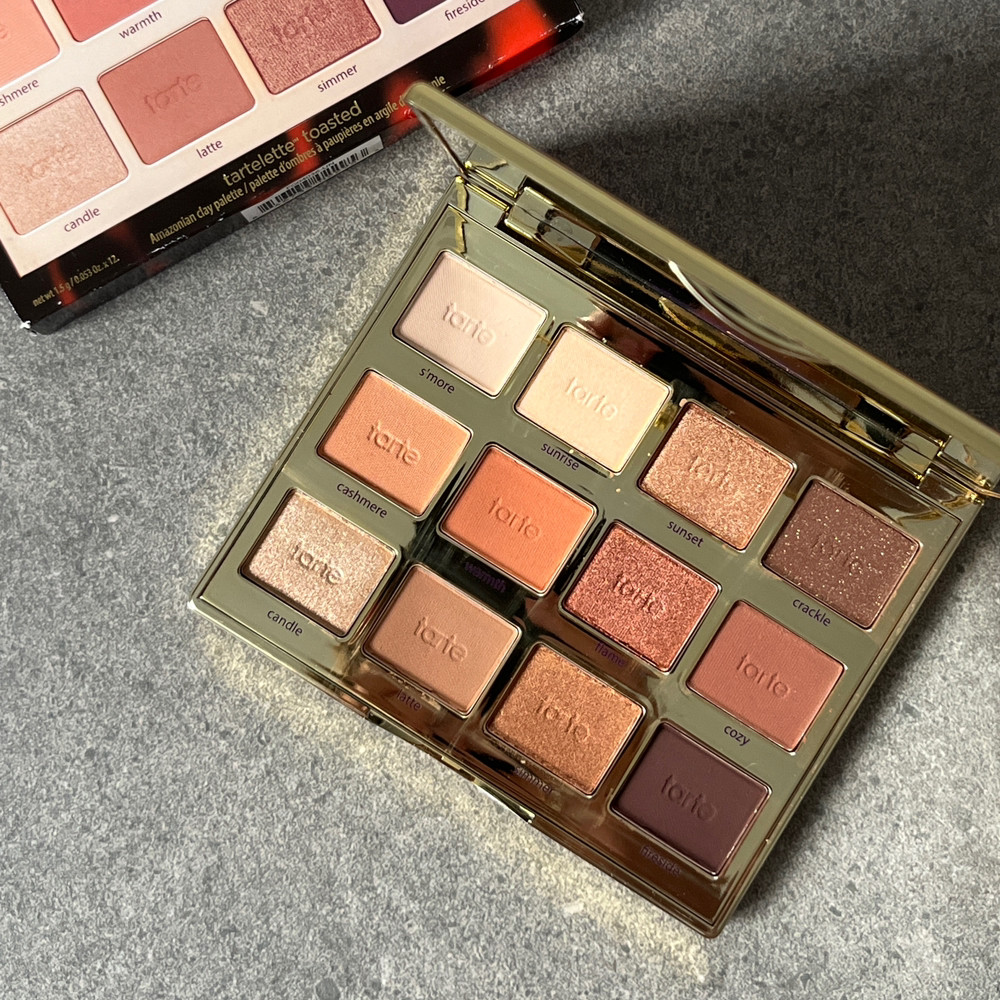 Палетка тіней Tarte Tartelette Toasted Amazonian Clay Palette Оригінал