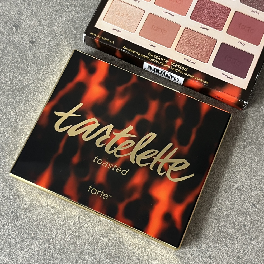 Палетка тіней Tarte Tartelette Toasted Amazonian Clay Palette Оригінал