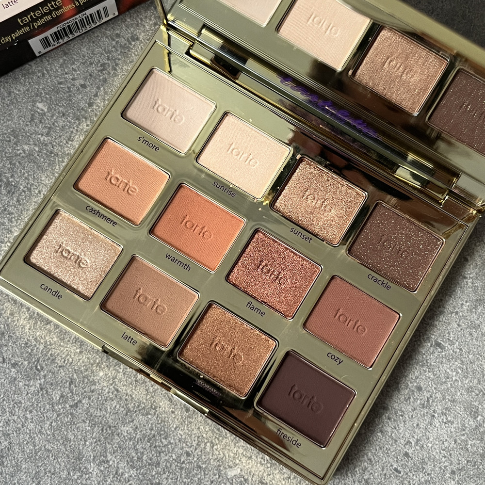 Палетка тіней Tarte Tartelette Toasted Amazonian Clay Palette Оригінал