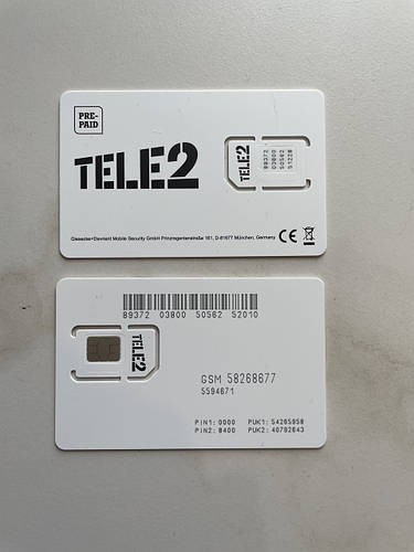 Сим карты Эстонии Tele2/Сім карти Естонії Tele2 (ID#2007027746), цена: 450 ₴, купить на Prom.ua