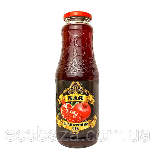 Гранатовый сок 1л. NAR (ID#1931748369), цена: 49.99 ₴, купить на Prom.ua