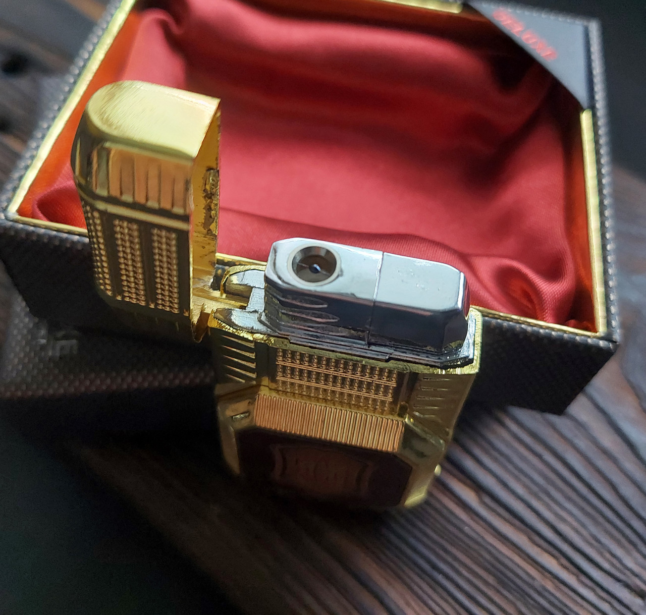 Зажигалка Deluxe Турбо в подарочной упаковке, Зажигалка с Турбо ЗСУ ...