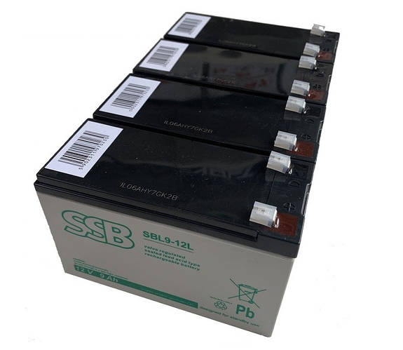 Комплект батарей для ДБЖ APC RBC24 (4 x SBL 9-12L) (ID#2007538418 ...