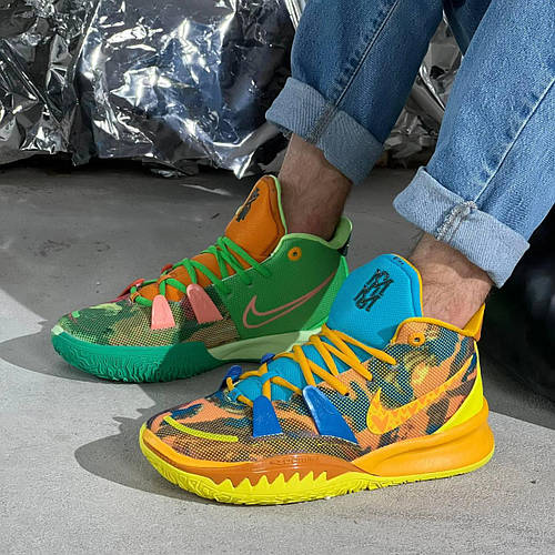 Чоловічі баскетбольні кросівки Nike Kyrie 7 Multi Color GOAT (ID ...