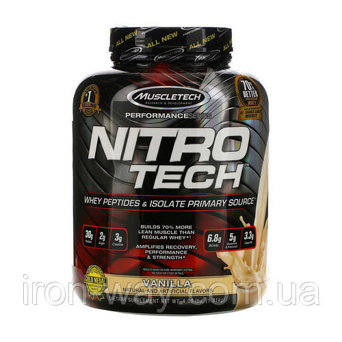 MuscleTech Nitro Tech Performance (1,8 kg, vanilla) (ID#2008129652 ...
