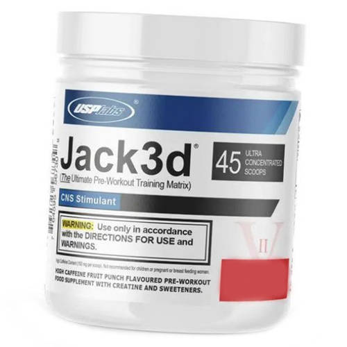Предтренировочный комплекс, Jack3d V2, USP Labs 230г Синяя малина ...
