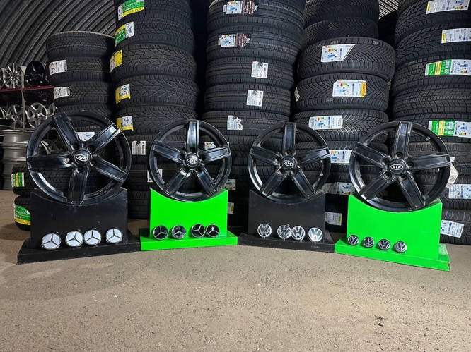 Диски титани 5X114,3 R16 6,5J ET33 DIA 67,1 KIA Renault LR51 (ID#2008291244), цена: 2670 ...