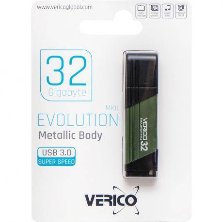 Флешка Verico USB 32Gb MKII Olive Green USB 3.0 090267 (ID#2008313615), цена: 198.86 ₴, купить ...