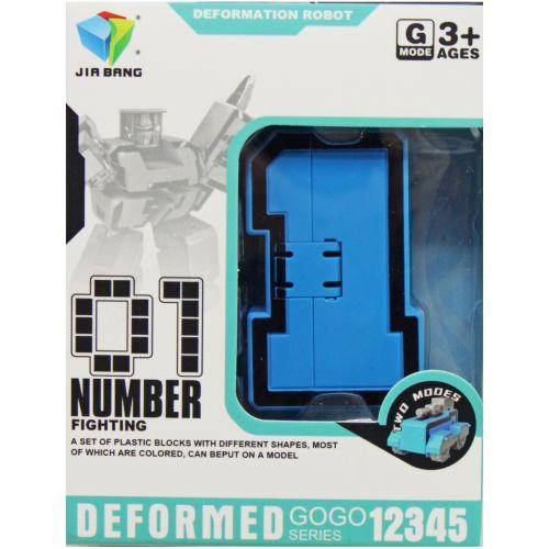 Трансформер-цифра "Number Fighting: 1" [tsi225609-TSI] (ID#2008631565 ...