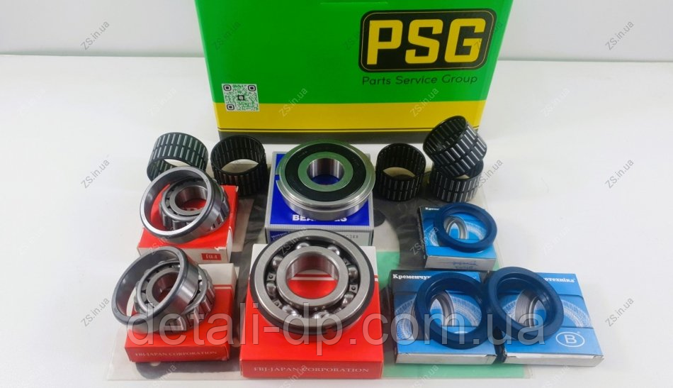 Ремкомплект КПП ГАЗ 3302, 2705 Газель, 2410, 31029, 3110, 31105 Волга (подшипники премиум Япония ...