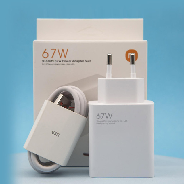 Зарядное устройство Xiaomi 67W Combo, USB-A, зарядка для телефона ...