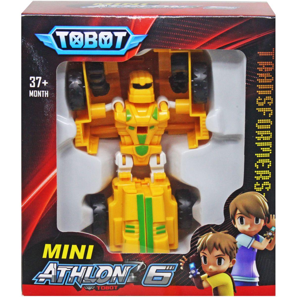 Трансформер "TOBOT Mini: Трактор" Пластик Жовтий (225745) (ID ...