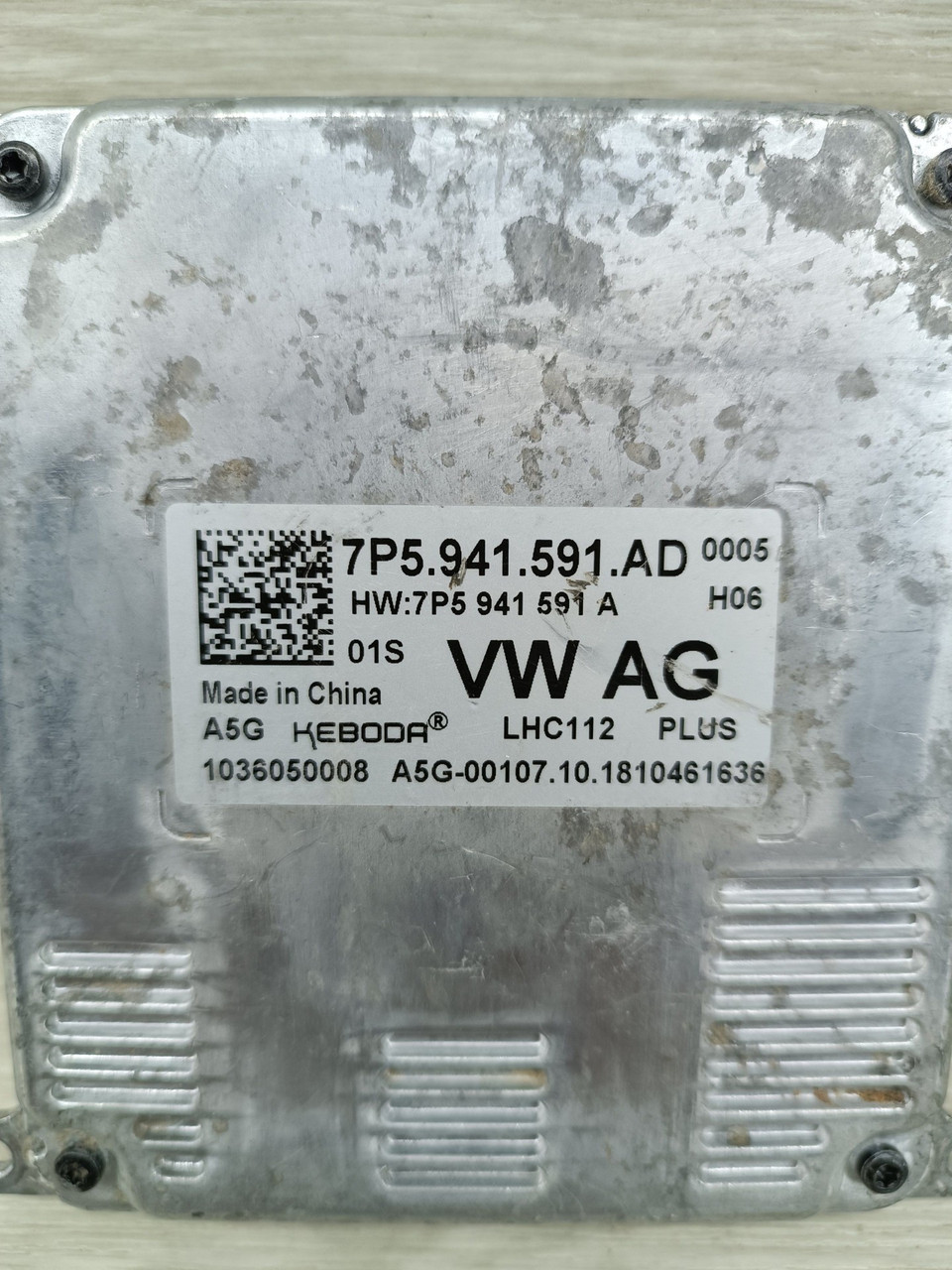 Блок модуль розпалювання LED управління фари VW Audi Seat Skoda ...