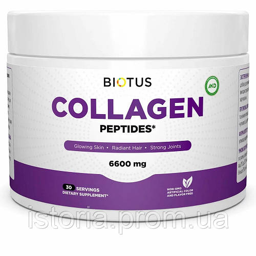 Колаген Biotus Collagen Peptides type 1 and 3 198 g 30 servings BIO ...