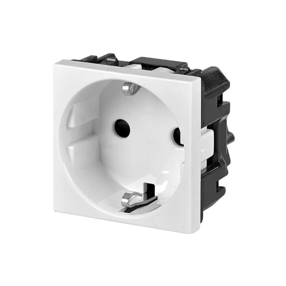 Розетка із заземленням ABB Zenit N2288 BL біла (ID#2009854999), ціна: 137.80 ₴, купити на Prom.ua