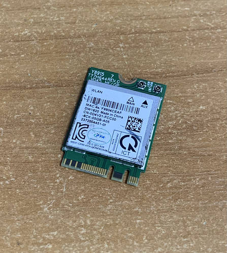 Б/У Wi-Fi модуль Atheros QCNFA344A, Dell Latitude 3490, 3590, 0D4V21 ...