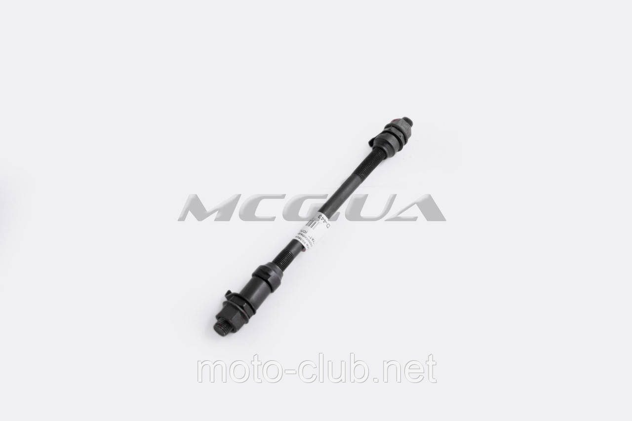 Купить Ось колеса заднего велосипедная (L-200mm) "YAT" (СПОРТ, черная ...