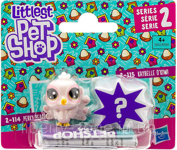 Игровой набор Hasbro Littlest Pet Shop - LPS Perky Peacoa 2-114 ...